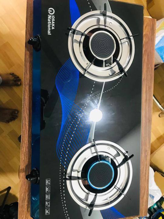 National two-burner infrared gas stove | Daraz.lk