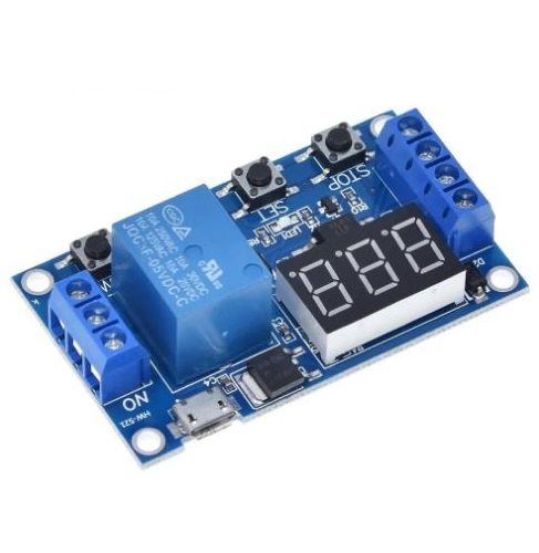 New 6-30V Relay Module Switch Trigger Time Delay Circuit Timer Cycle ...