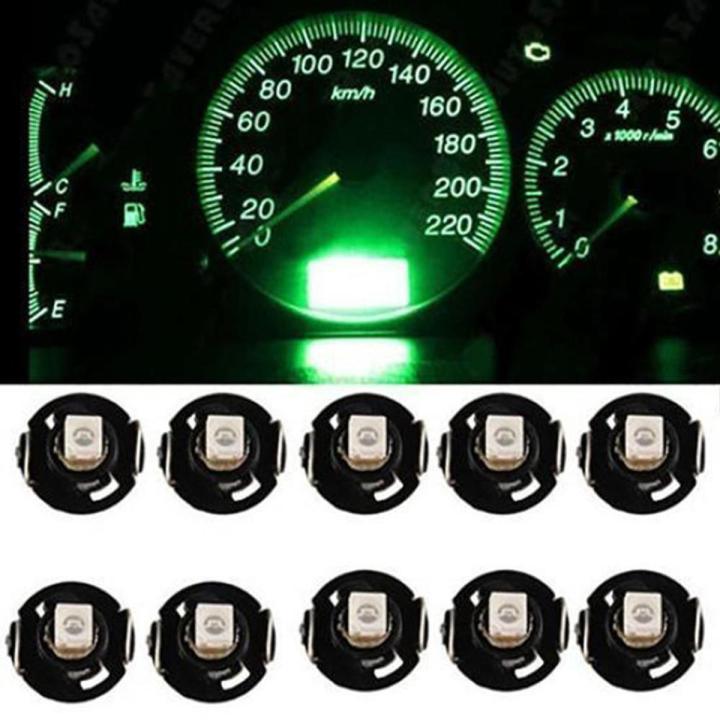 New 10Pc T4.2 12V LED Bulb Car Intrument Dahboard Meter Panel Light ...