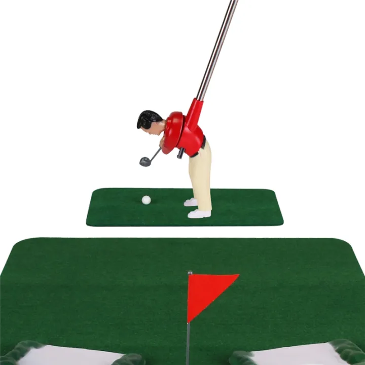 Red Plastic Mini Golf Club Doll Set, Perfect for Indoor Parent-Child ...