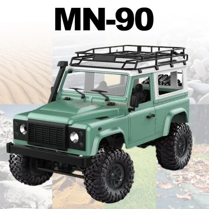 RC Car MN D90 2024 Landrover Licensed off Road 1:12 RC car 4x4 Crawler ...