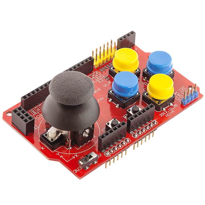 Smart Electronics Integrated Circuit Joystick Shield V1.2 for arduino ...