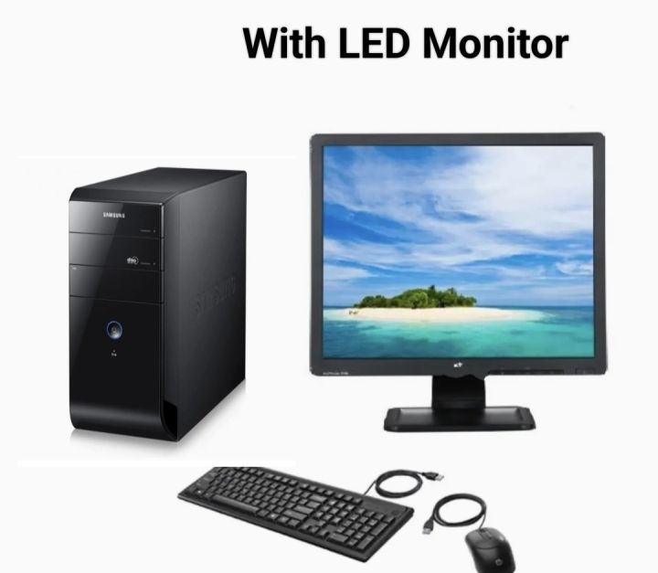 i5 4th Gen Desktop Full Set with 19inch LED Monitor Keyboard and mouse ...