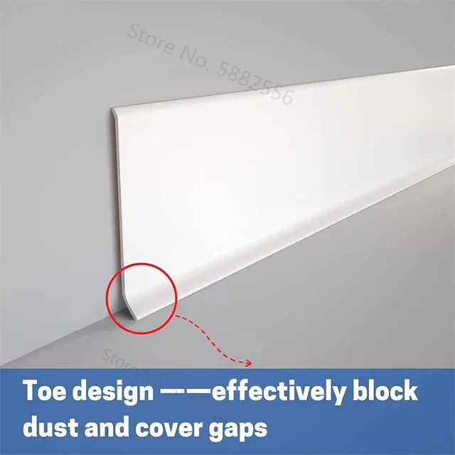 【Folio & Light】Pvc Skirting Line Rubber Skirting Board Plastic 2mm ...