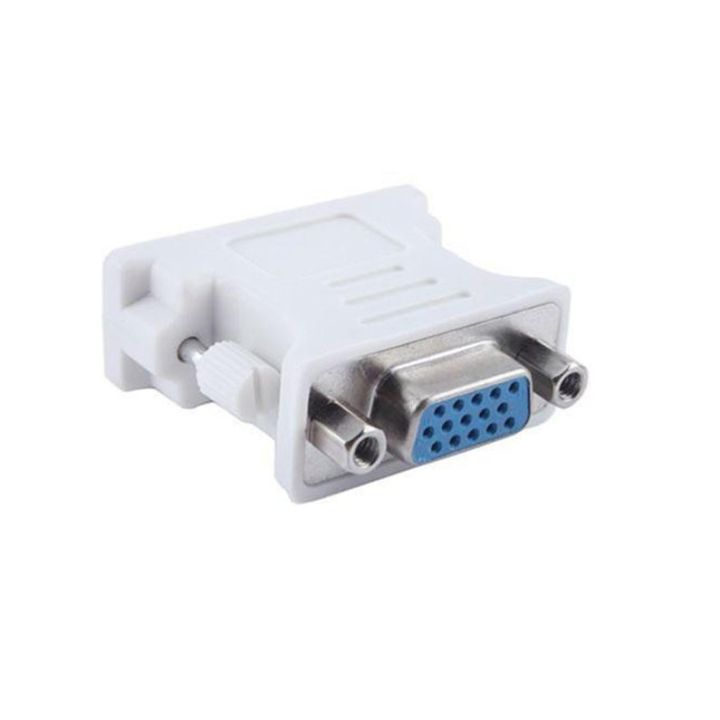 Adapter VGA To DVI D/24 1 Pin Male To VGA Female Socket Adapter ...