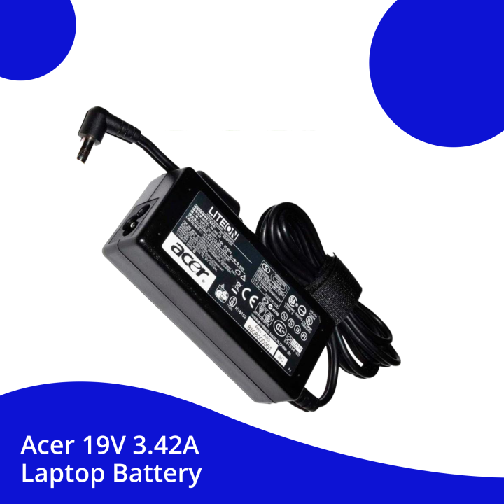 ACER LAPTOP POWER ADAPTER 19V 3.42A (5.5*1.7mm) | Daraz.lk