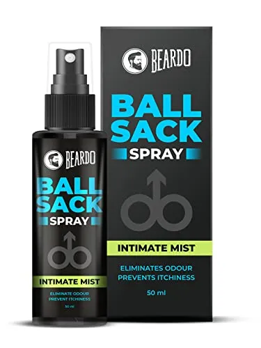 Beardo Ball Sack Spray For Men, 50ml | Intimate Care Spray for Fresh ...