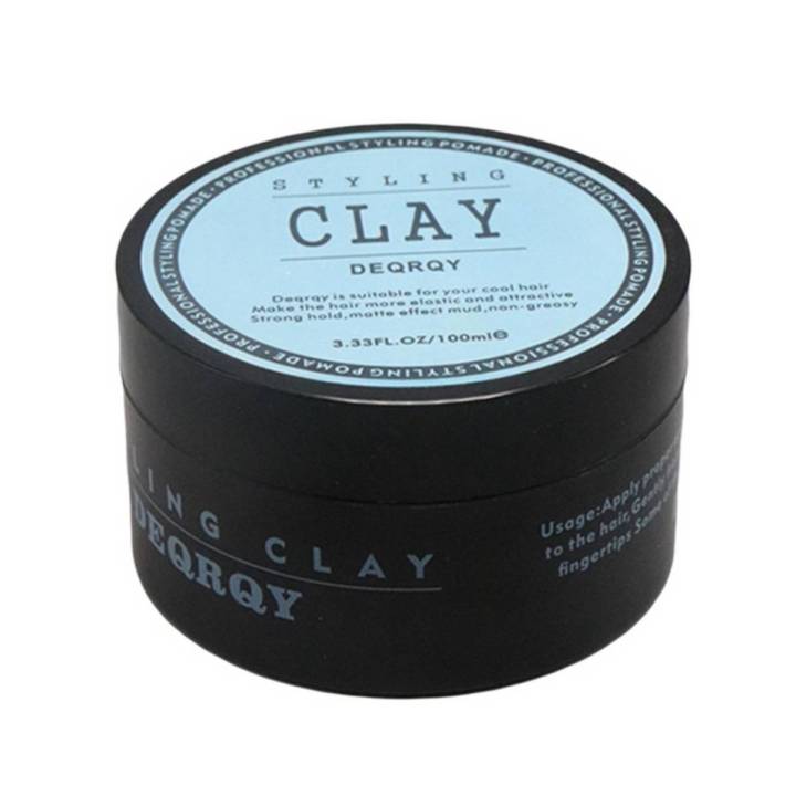 Fashion Matte Finished Hair Styling Clay Daily Use Mens Hair Clay High ...