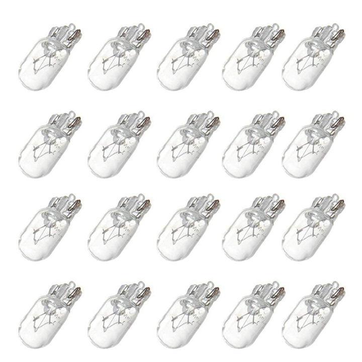 Car T10 12V 5W 168 194 W5W Halogen Light Bulb Instrument Cluster Gauge ...