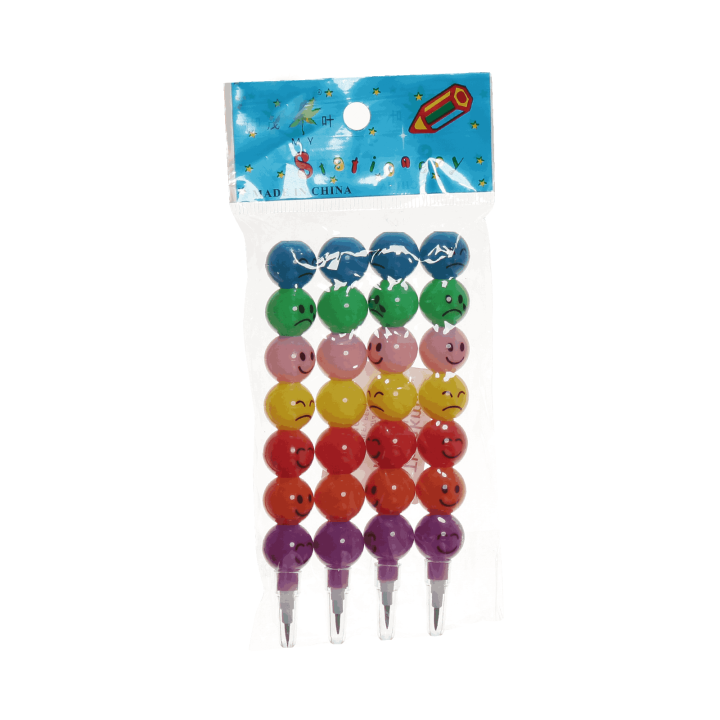 Non Sharpening Smiley Pencils 4 Pcs | Daraz.lk
