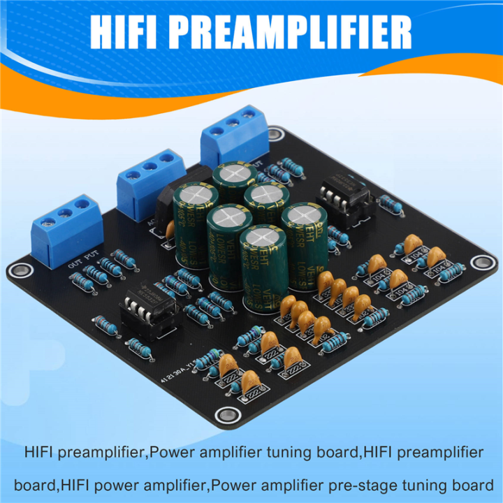 Hifi Preamplifier Board Hifi Power Amplifier Tuning Board Front Panel ...