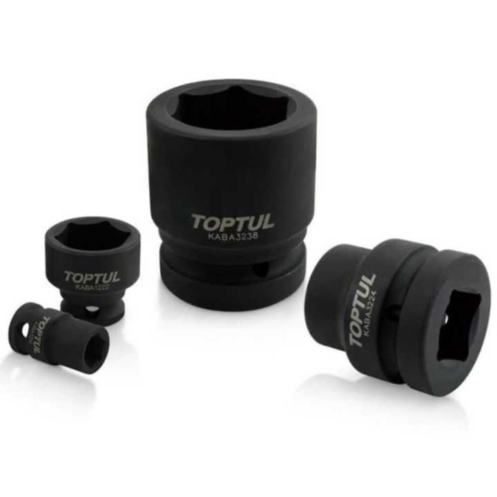 KABA1615 1/2" x 15mm 6PT Flank Impact Socket Black Phosphate | Daraz.lk