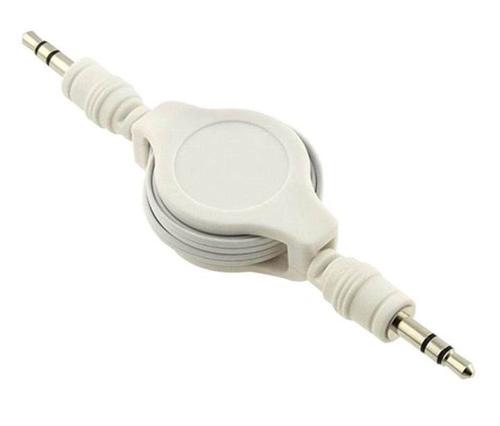 Retractable 3.5mm Male to Male Aux Auxiliary Audio Cable Cord for 3.5mm ...