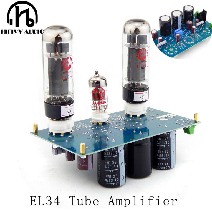 Hi Fi Single End Class A Audio Amplifier El34 Kt88 Ecc83s 12a*7 6p1 ...