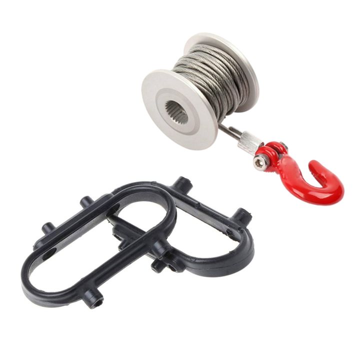 Servo Winch Drum RC Rock Crawler Steering Gear Winch Upgrade ...