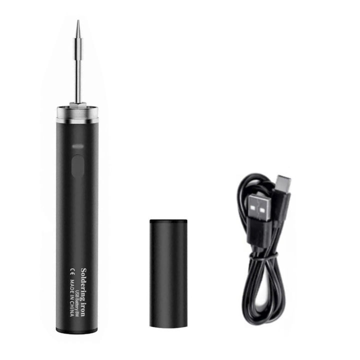Wireless Soldering Iron USB Rechargeable bouth 8w Temperature ...