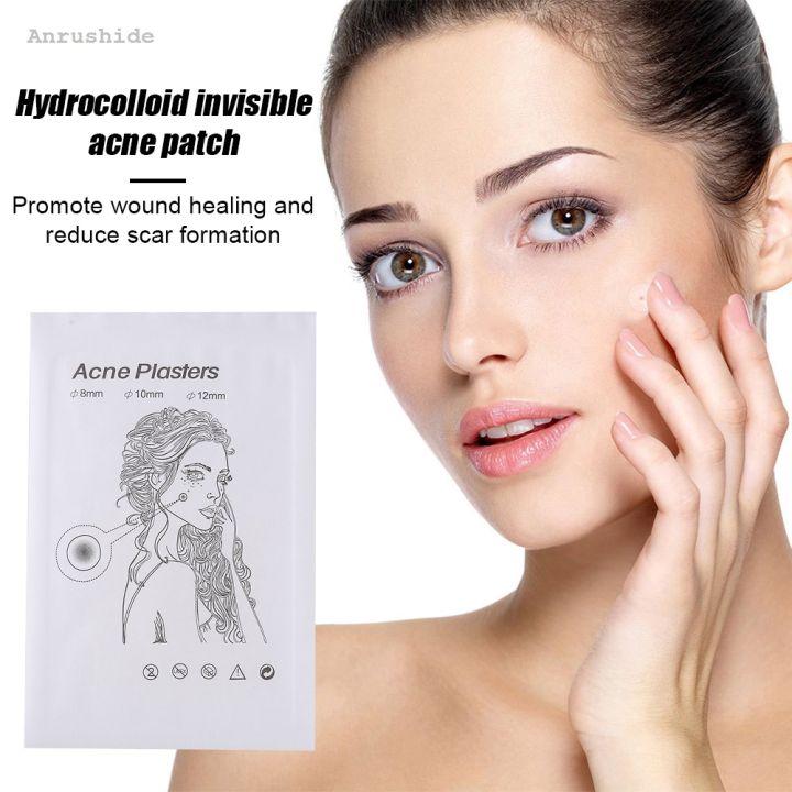 Anrushide 24/36 Counts Invisible Acne Pimple Patch Acne Cover Stickers ...