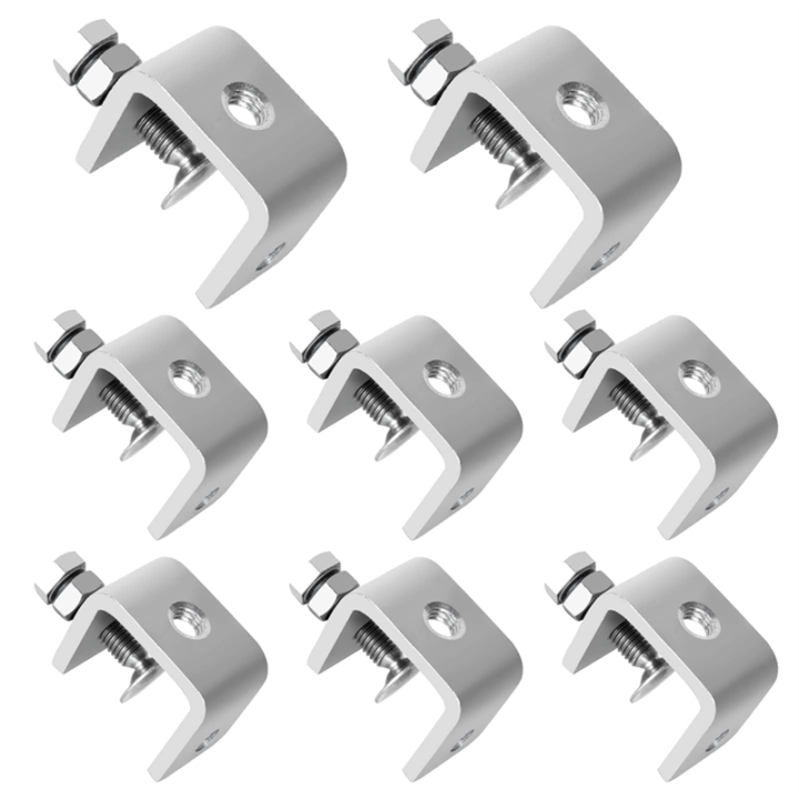Heavy Duty C-Clamp Stainless Steel Clamps with Stable Wide Jaw Opening ...