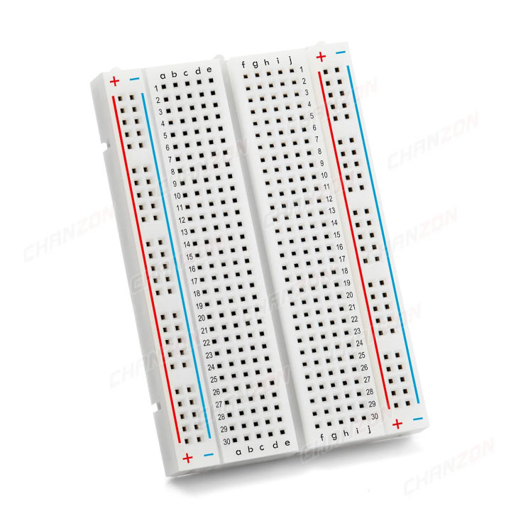 400 Tie Points Solderless PCB Breadboard BB-801 Prototype Universal ...