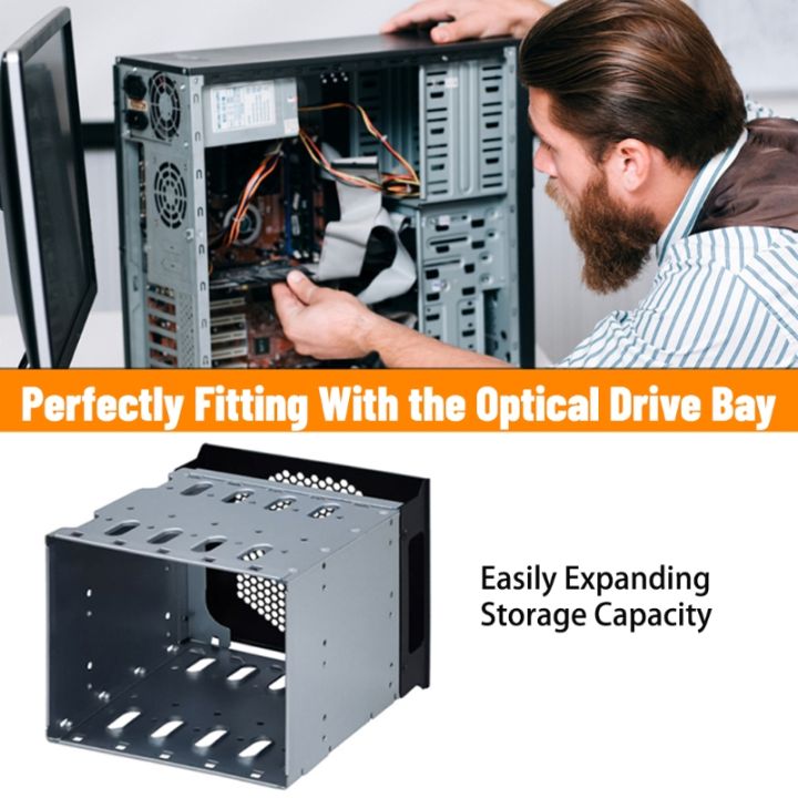 2024 New Hard Drive Cage Stainless Steel Cage Hard Drive Tray Rack With ...