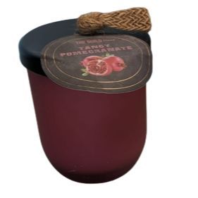 Guild Home Tangy Pomegranate Scented Candle in Jar with Lid | Daraz.lk