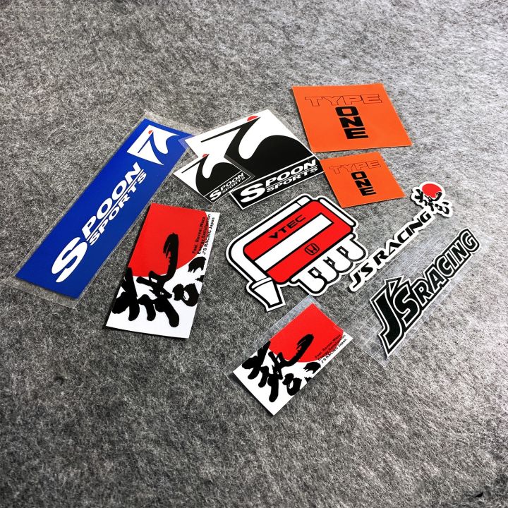 NEW Spoon Sports Typeone J'S RACING Vtec Emblem Badge Decal Stickers ...