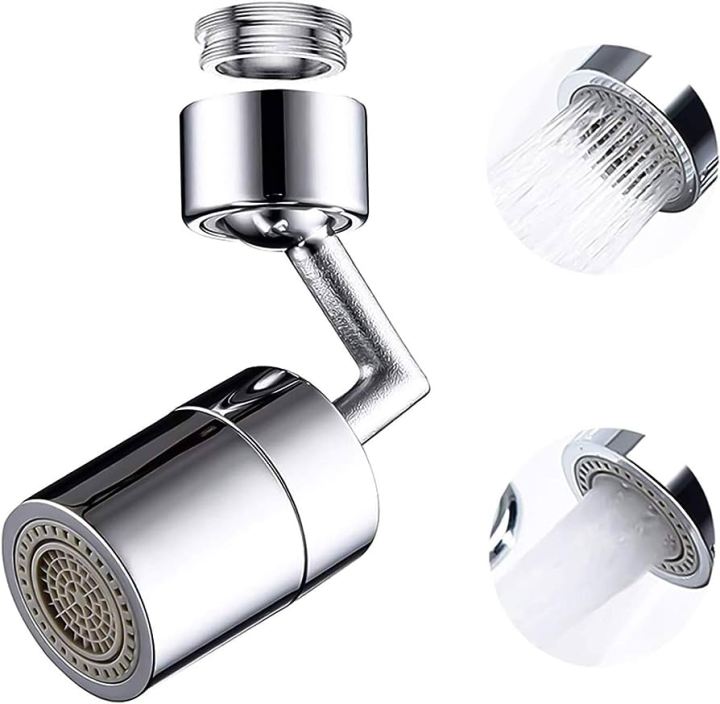 Universal Splash Filter Faucet, 720° Rotate Faucet Aerator Sink, Big ...