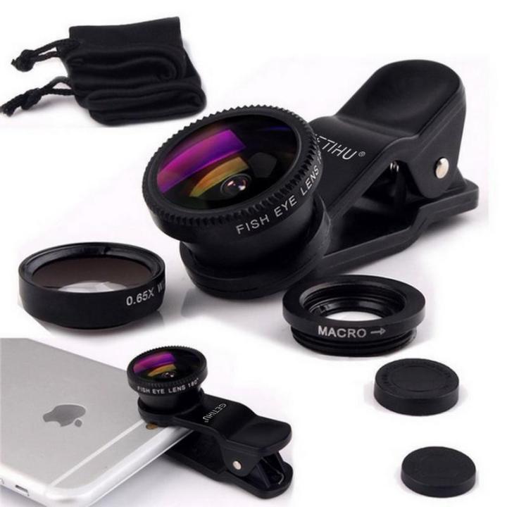 Fish Eye Macro Lens + Selfie Cam Lens | Daraz.lk