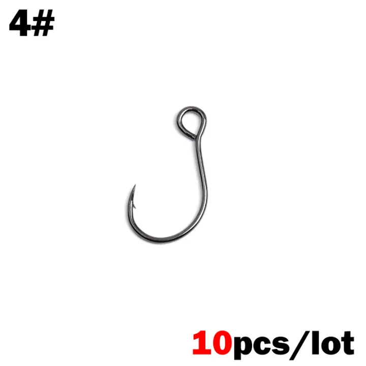 【SmartHorizon】10pcs/lot Size 4-12# ORIGIN for Fishing Lure Replacement ...