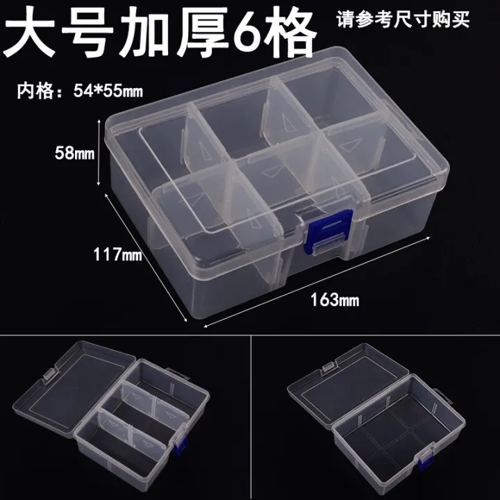 New 10 Slots Cells Portable Tool Storage Box Container Ring Electronic ...