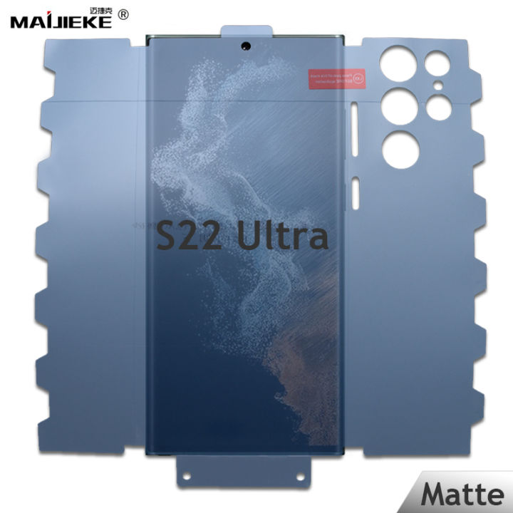 Maijieke HD AG Matte Curved Hydrogel Film For Samsung Galaxy S22 S24 ...
