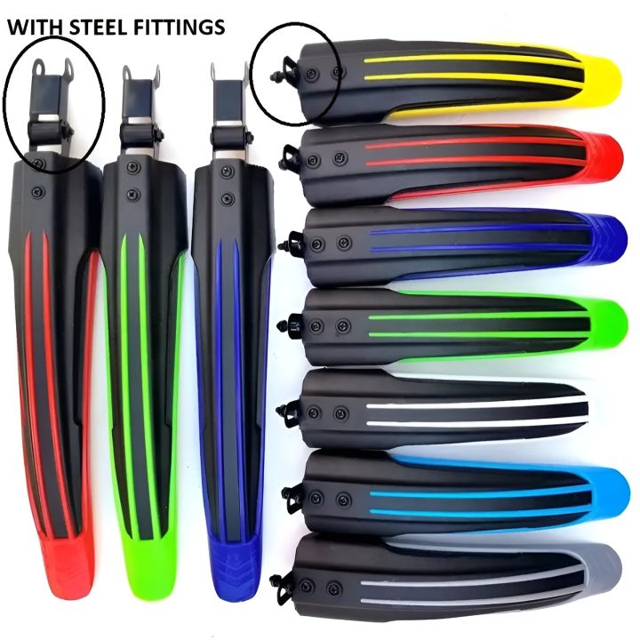Bicycle Mudguard, MTB Bicycle Fendas, Durable PVC Line Cycle Mudguard ...
