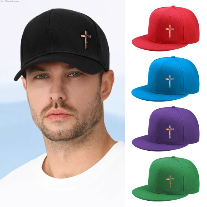 Withoutyou Women's Men's Tucker Cross Rebound Vintage Baseball Cap ...