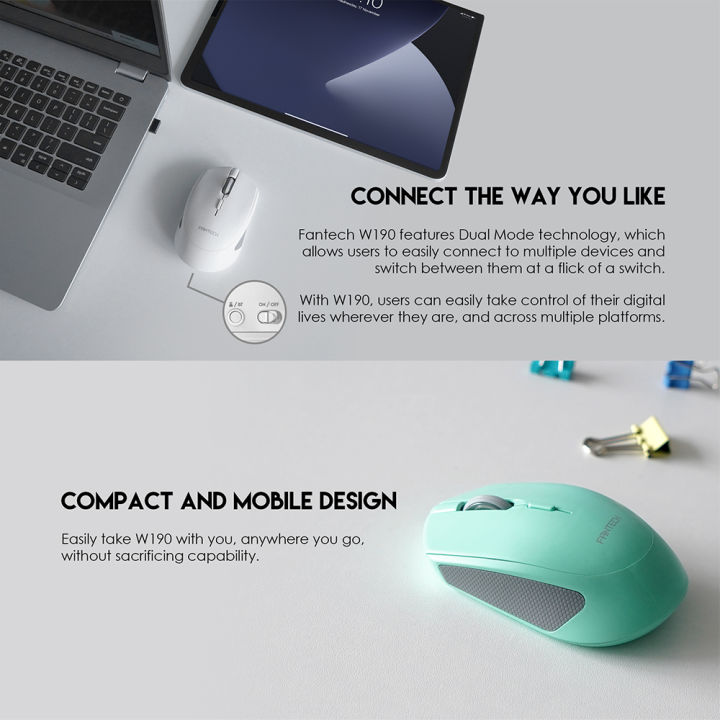 Fantech W190 DUAL MODE OFFICE MOUSE | Daraz.lk