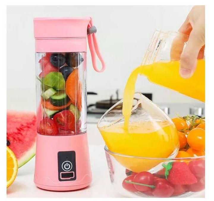 Portable and Rechargeable Battery Juice Blender | Daraz.lk