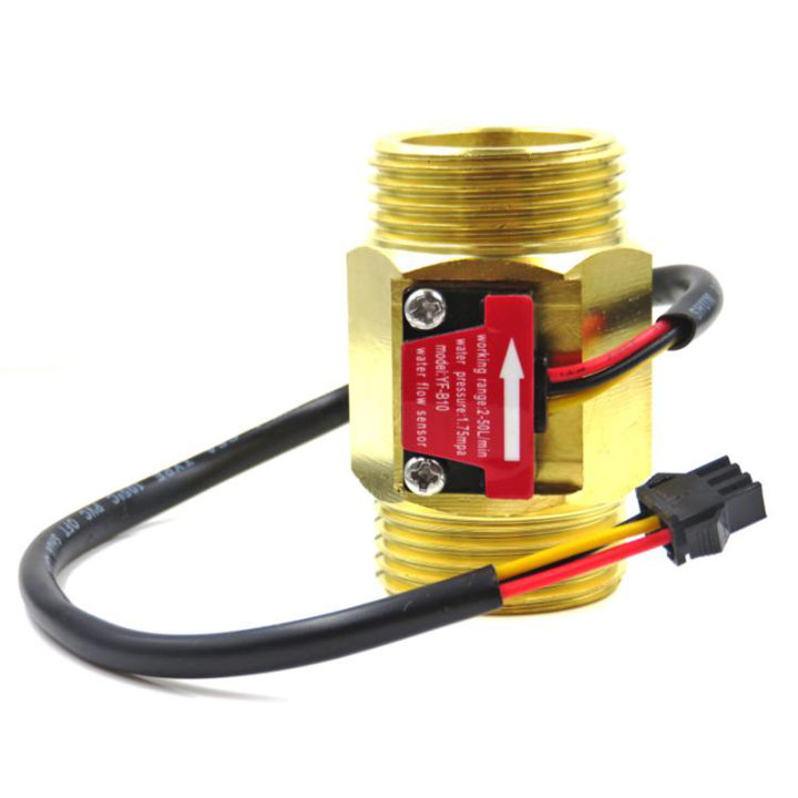 B10 Dn25 1Inch Water Hall Effect Turbine Flow Sensor Meter Turbine ...