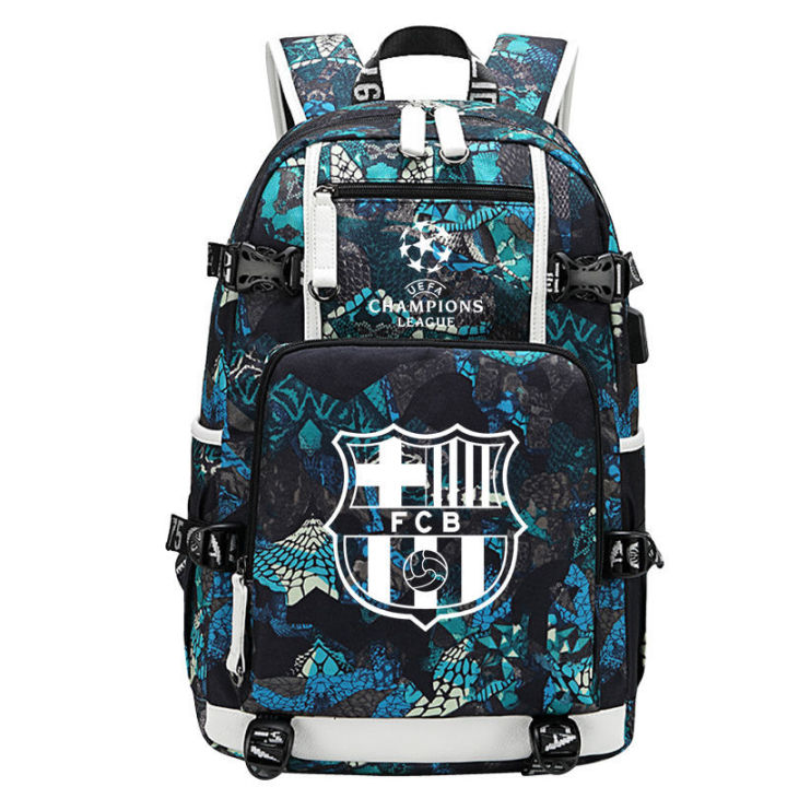 Champions League Backpack Barcelona Real Madrid Backpack Chelsea ...
