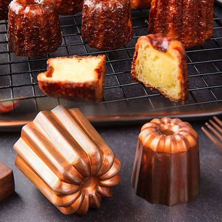 1PC Aluminum Alloy Chocolate Mold Pudding Jelly Cake Molds Flower ...