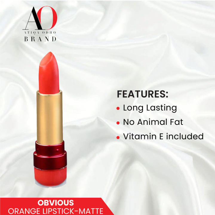 Atiqa Odho - AO-1 - Lipstick - Obvious | Daraz.lk