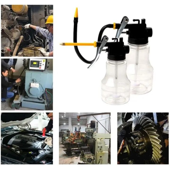 250ml Oiler Oil Plastic Grease Gun Oil Filling Equipment For Greasing ...