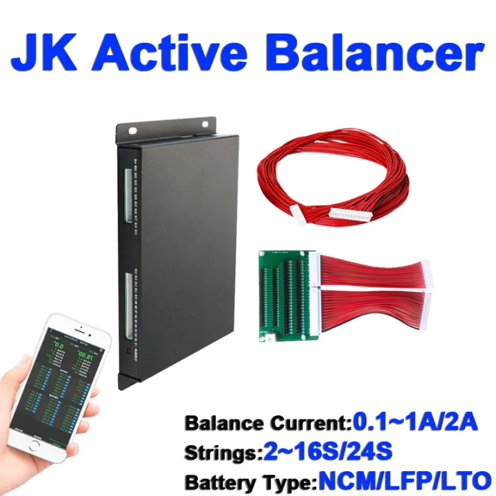 1a 2a Active Balance Equalizer For Lfp/ncm/lto Lithium 2s To 16s 2s To ...