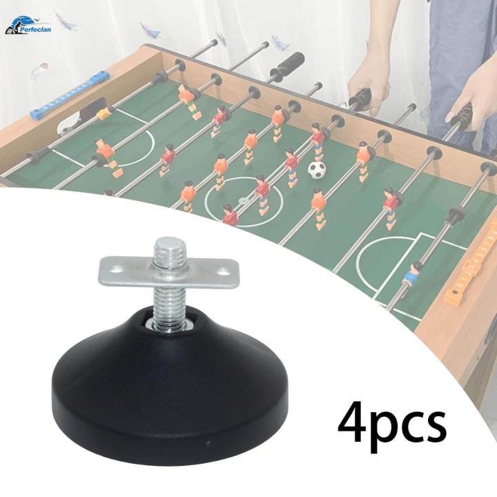 4 Pieces Pool Table Leveling Riser Game Table Heavy Duty Foot Pad ...