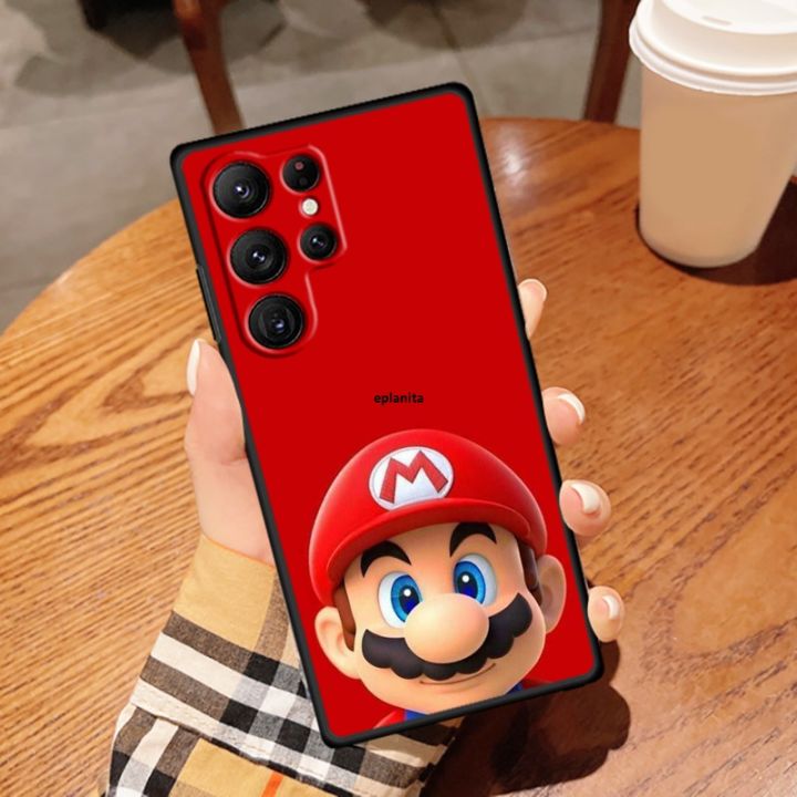 Anime Super M-Mario Cartoon For Samsung Galaxy S24 S23 S22 S21 S20 FE ...