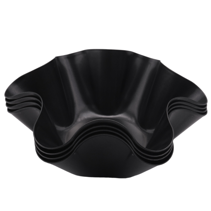 Large Non-Stick Fluted Tortilla Shell Pans Taco Salad Bowl Makers ...