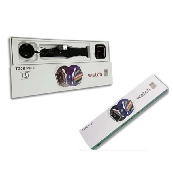 T200 plus smart watch Latest model 2022 series 7 supports android & IOS ...