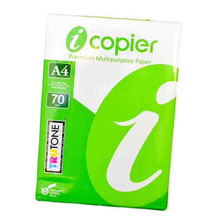 A4 icopy premium White Sheet Photo Copy Paper 70 GSM Multipurpose Paper ...