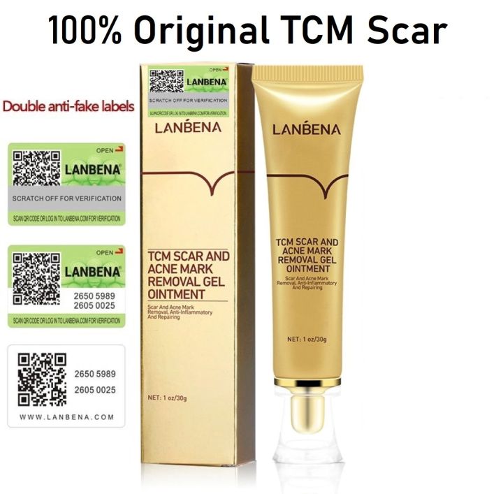 TCM Scar And Acne Mark Removal Gel Ointment Cream 100% 30g | Daraz.lk