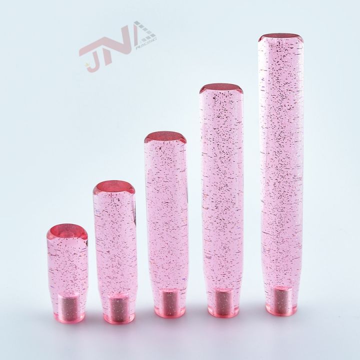 【30 with LED】 Pink Shift Knob JDM Bubble Gear Lever Knob Gear Shift for ...
