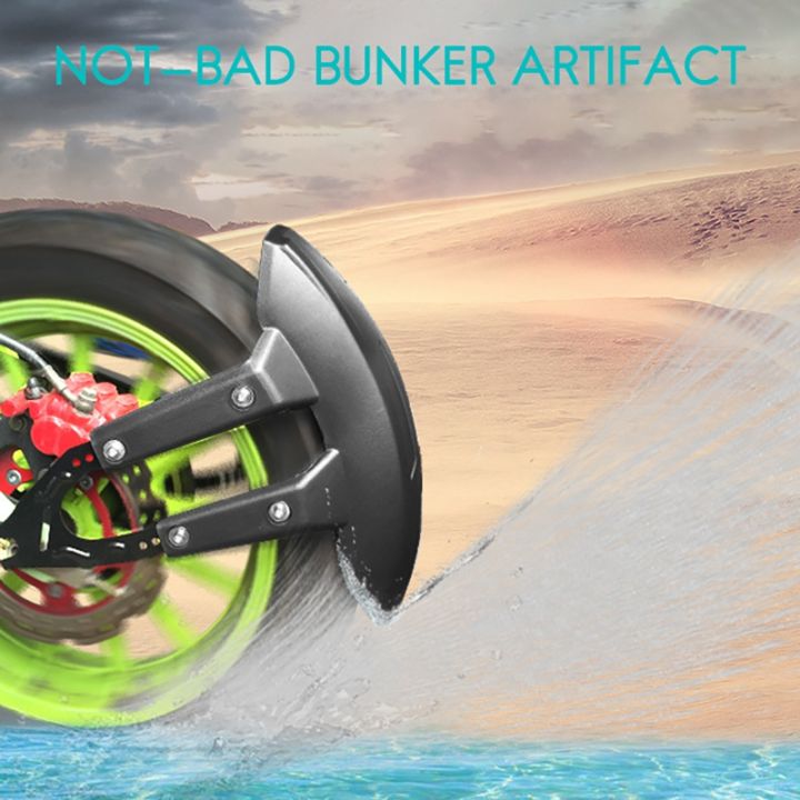 Universal Black Motorcycle Rear Wheel for Fender Splash Guard Rear ...