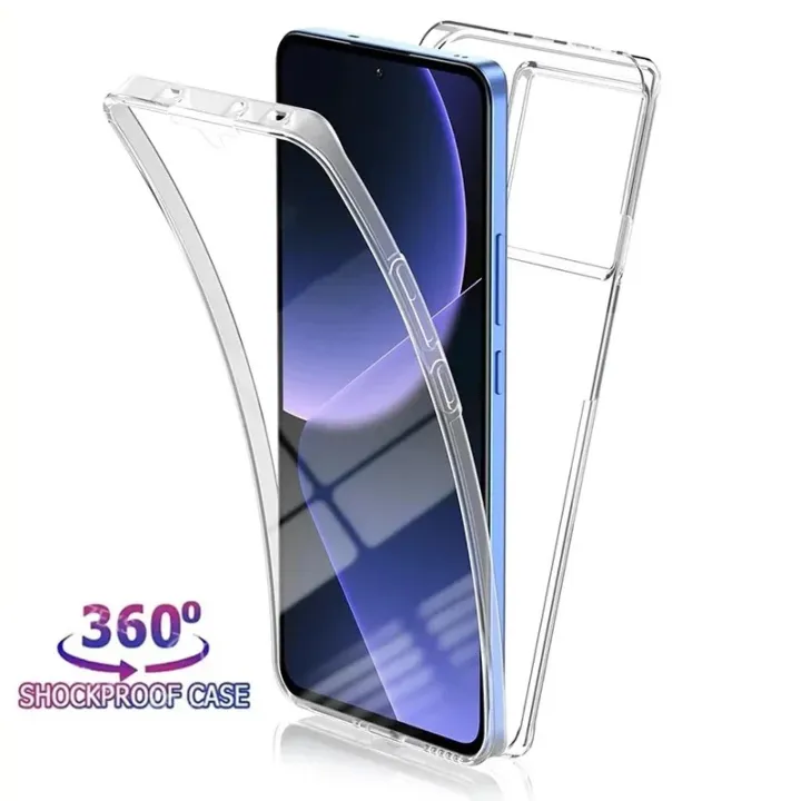 3IN1 360° Screen Protector Transparent HD Case For Xiaomi 15 14/T Ultra ...
